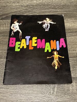 Beatlemania Beatles Musical Theatre Play Original Vintage Souvenir ...