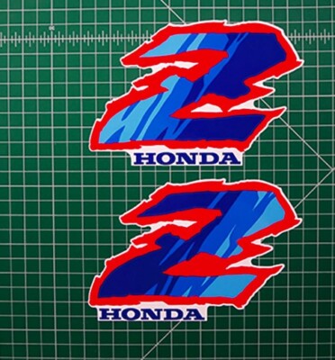 92' 1992 Z50 Z50R decals stickers 2pc fuel tank Monkey Mini Trail ...