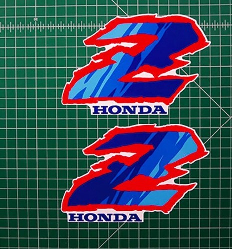 92' 1992 Z50 Z50R decals stickers 2pc fuel tank Monkey Mini Trail ...