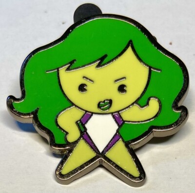 Disney Resort Shanghai SHE-HULK PIN, Marvel Kawaii Art Collection Super ...