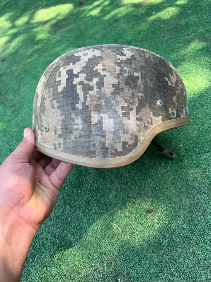 Combat Helmet Of The Ukrainian Soldier. War In Ukraine | eBay