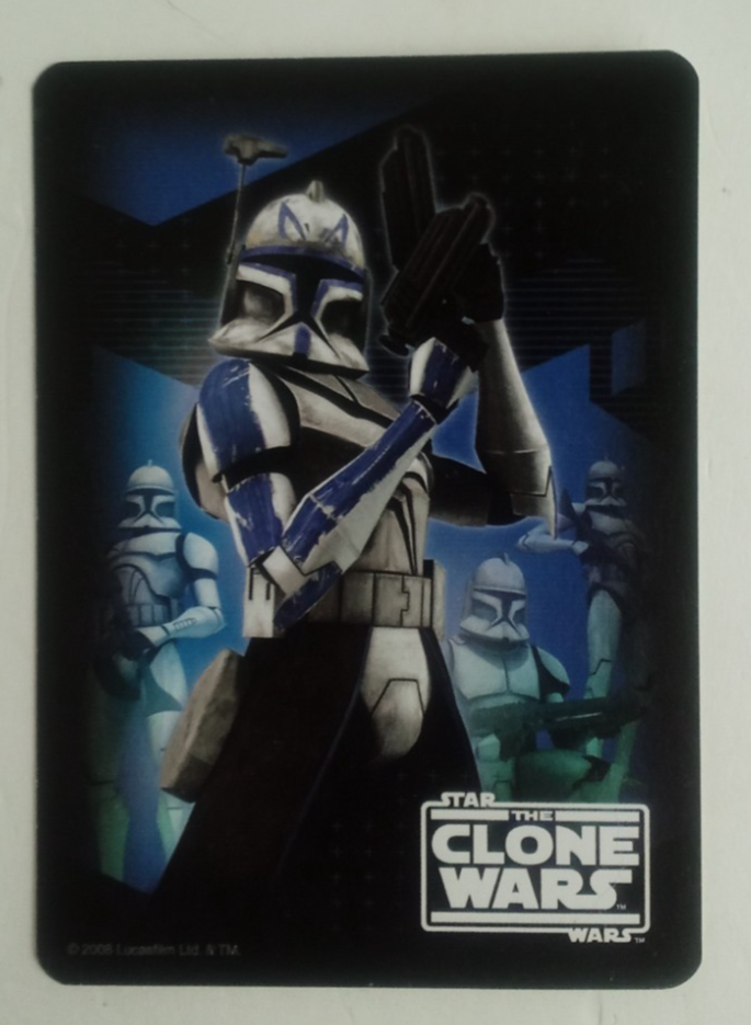 Star Wars Clone Wars Playing Card Admiral Yularen 8 Diamonds | eBay