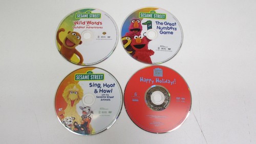 Lot of 23 Sesame Street DVDs- Elmo's World/ Sing Along/Count on Elmo | eBay
