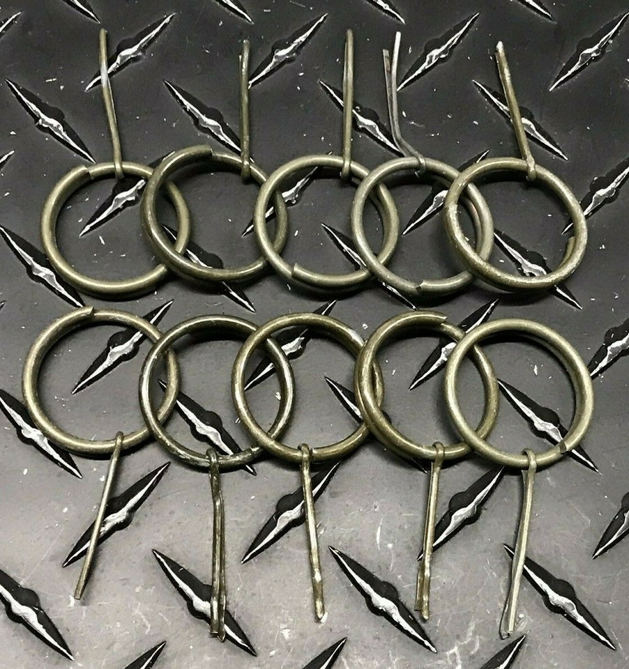 Military Key Ring 10 each , Zipper Pull ETC Military Surplus | eBay