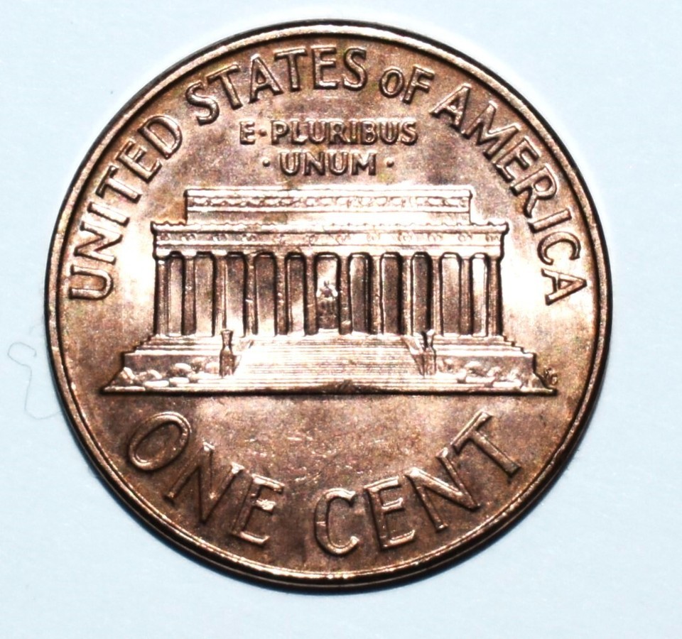 1963 Penny Error Top Red Double Die Multi Errored Coin Broad Strike L ...