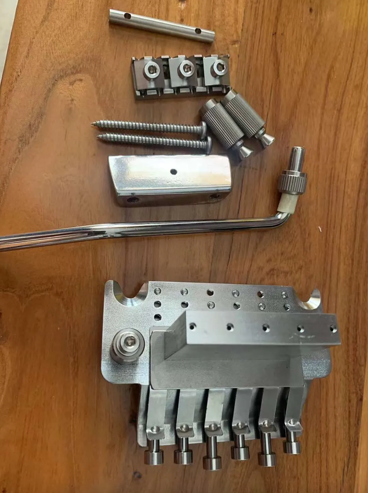 All Titanium Guitar Bridge Tremolo System For Floyd Rose Bridges | eBay