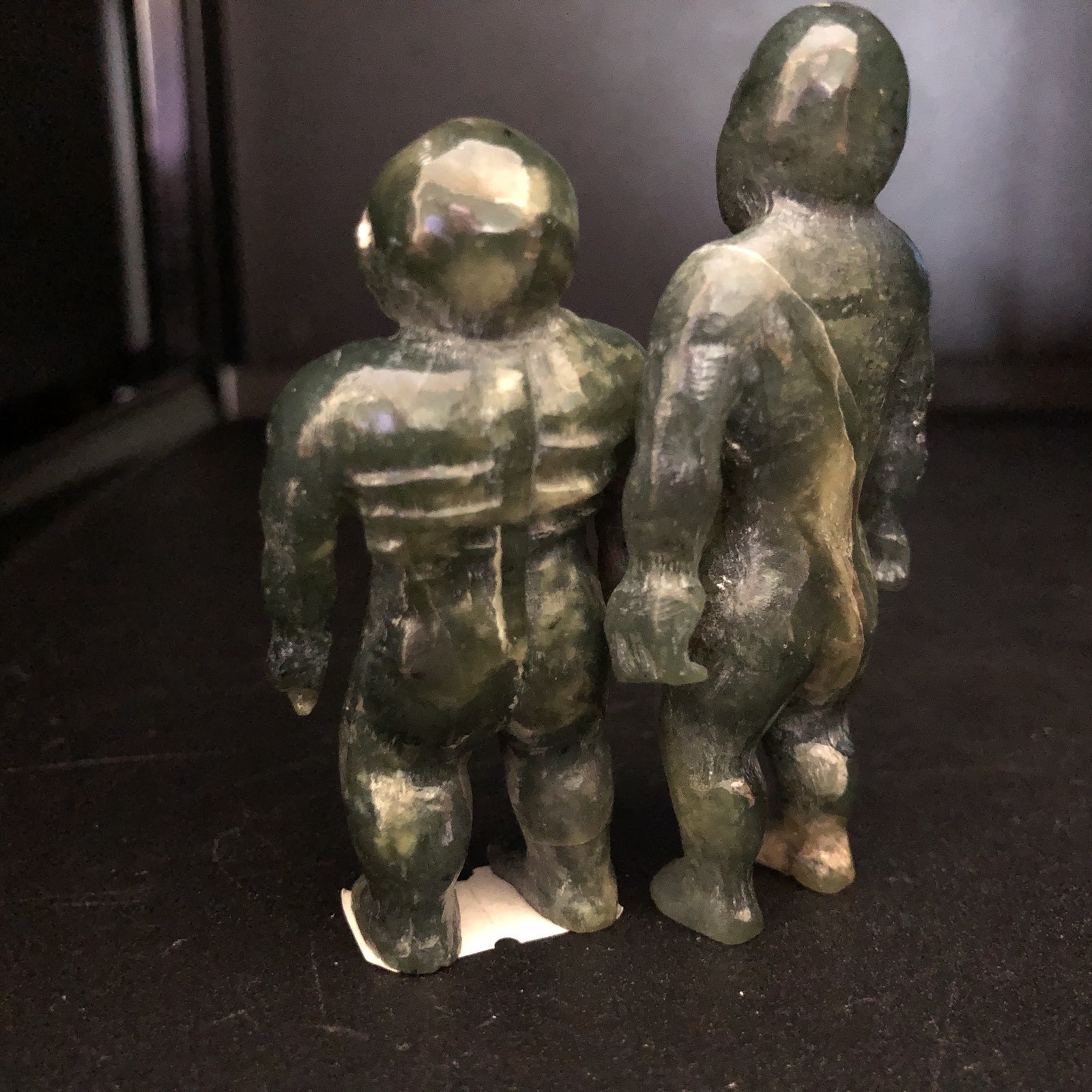 Zuni aliens Fetish - Robert Cachini - Zuni Alien Carving - Serpentine ...