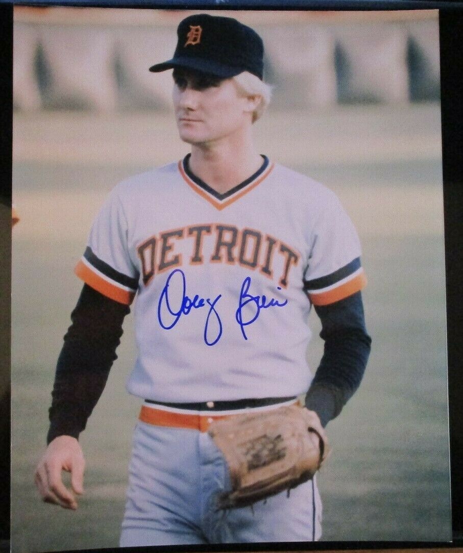 DOUG BAIR SIGNED 1984 DETROIT TIGERS 8x10 PHOTO w/ COA | eBay