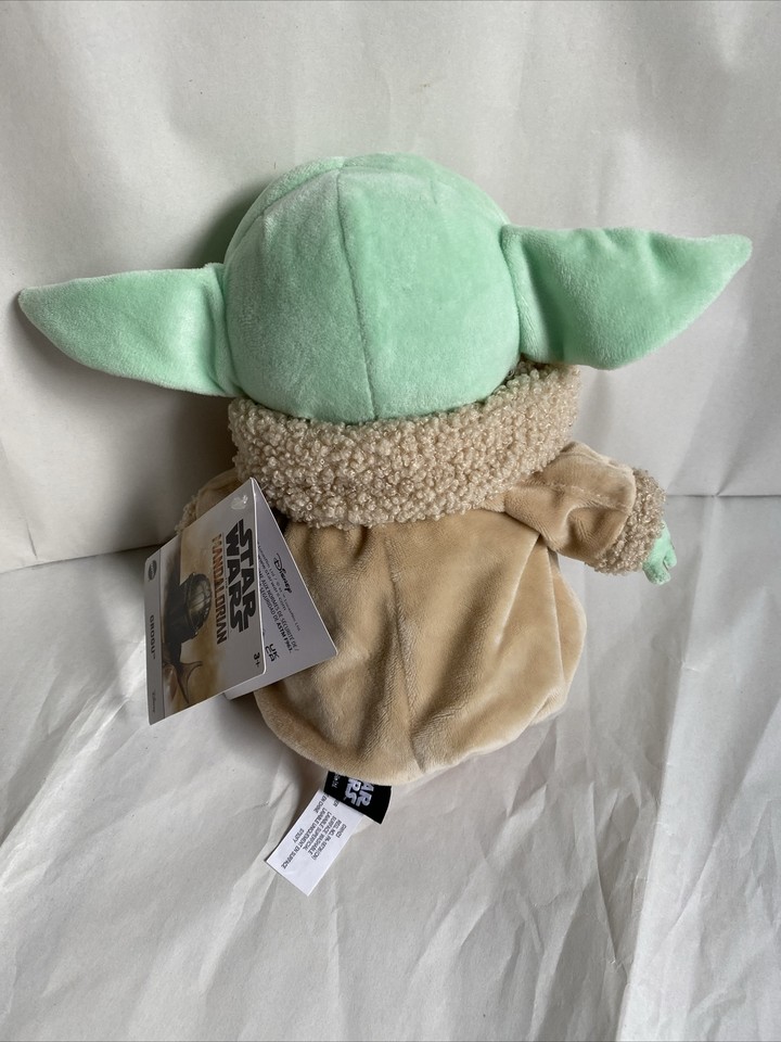 Mattel Star Wars Plush Toy, Grogu Soft Doll from The Mandalorian, 8 ...
