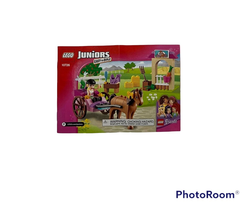 Lego Juniors #10726 STEPHANIE'S HORSE CARRIAGE 100% Complete w ...