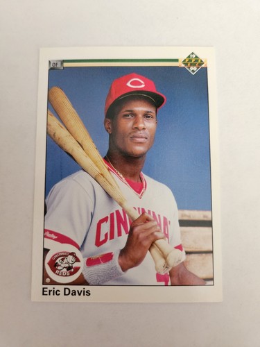 1990 Upper Deck Baseball Card Eric Davis 116 | eBay