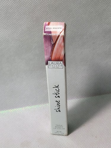 LAURA GELLER SHINE STICK Pink Dazzle TRIPLE BENEFIT LIP COLOR 💄 NEW IN ...