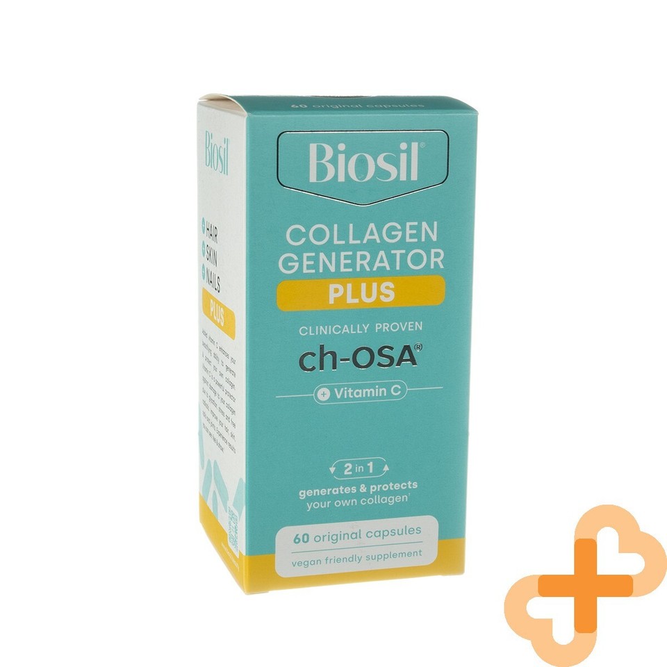 BIOSIL Collagen Generator Plus 60 Capsules Vitamin C and Choline ...