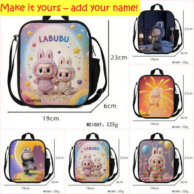 New Labu-bus Kids Girls Personalised Lunch Bag–Ideal for Work School ...