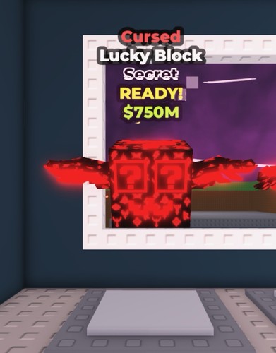 Steal A Brainrot Cursed Secret Lucky Block | eBay