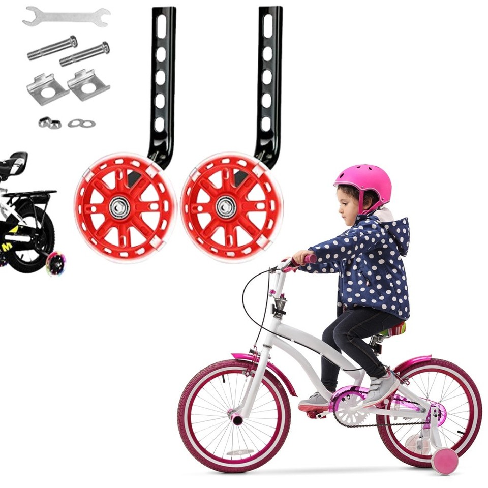 Kids Bike Training Wheel Stand Kit for 12/14/16/18/20 Inch Kids Bikes ...