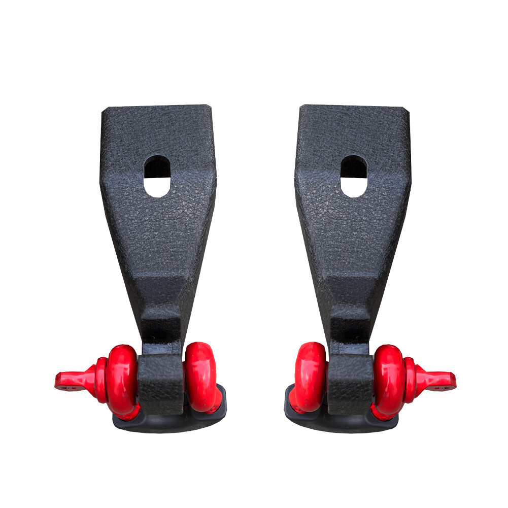 2007-2013 Chevy GMC 1500 Front Tow Hook Mount Bracket and D-Ring Fit ...