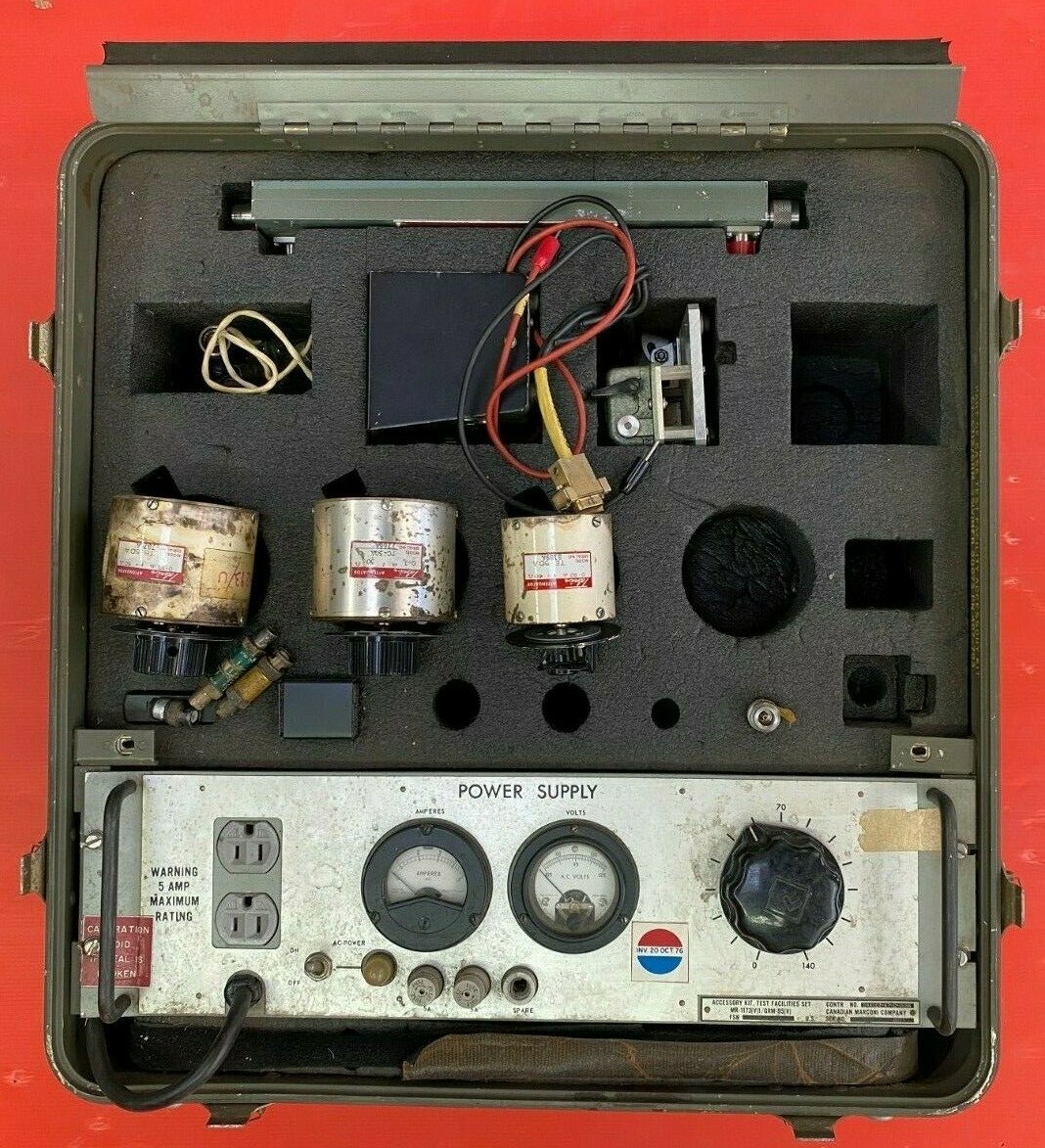 AN/GRM-95 & TS-2866/GRM-95 DEPOT TEST SET FOR AN/GRC-103(V) MILITARY ...