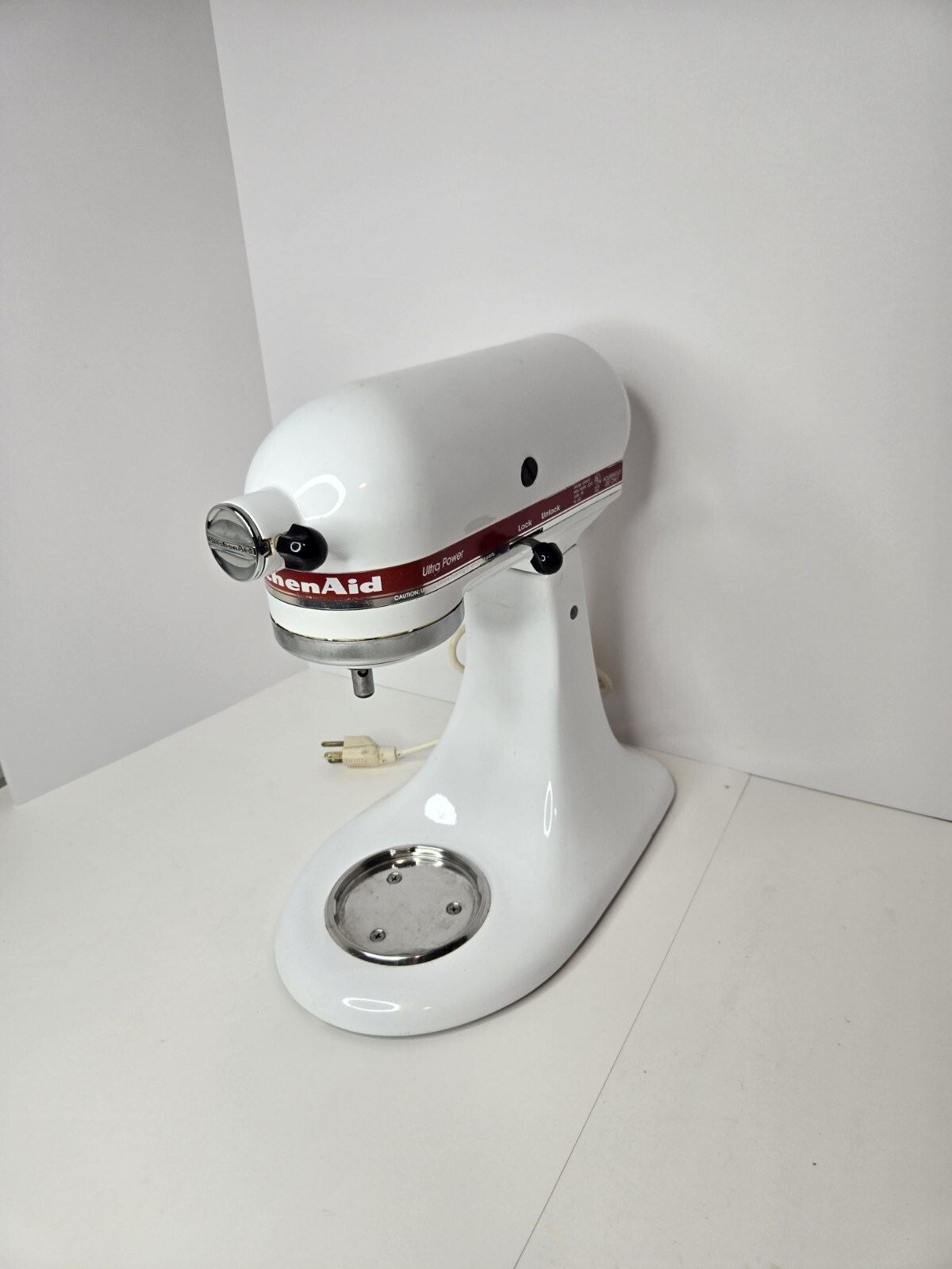 White KitchenAid KSM90 300W Ultra Power Stand Mixer for sale online | eBay