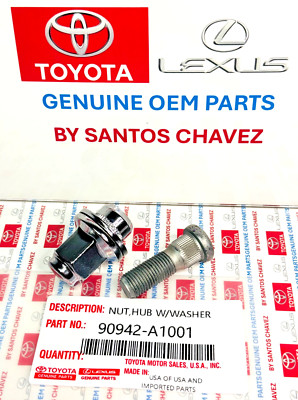 2007-2021 Tundra Wheel Lug Stud Hub+ Wheel Nut GENUINE OEM PART 90942 ...