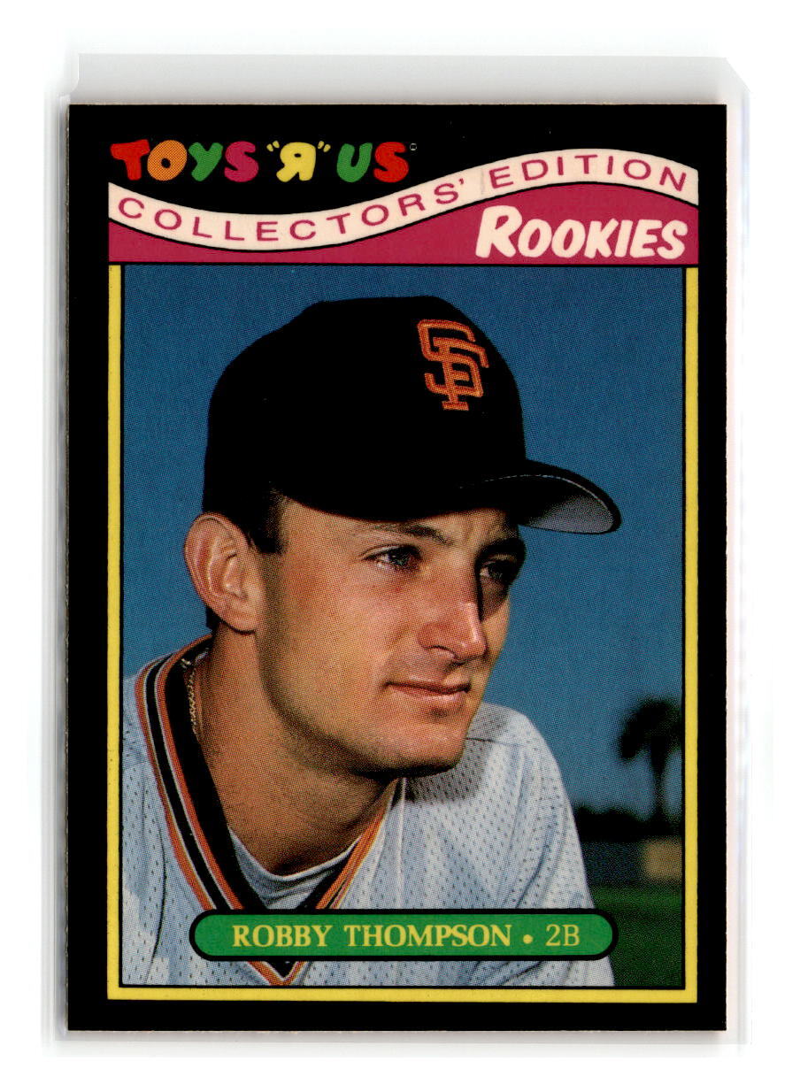 1987-Topps Toys"R"Us Rookies -#30-Robby Thompson -San Francisco Giants ...