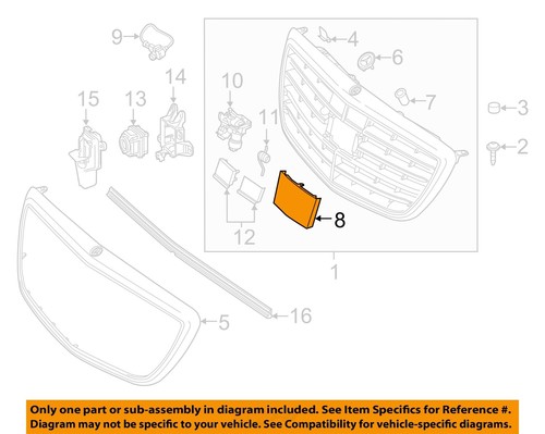 MERCEDES OEM 18-19 S450 Front Bumper Grille Grille Components-Cover ...