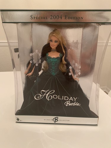2004 Holiday Barbie Doll ~ Special Edition ~ Green Dress ~ Vintage ...