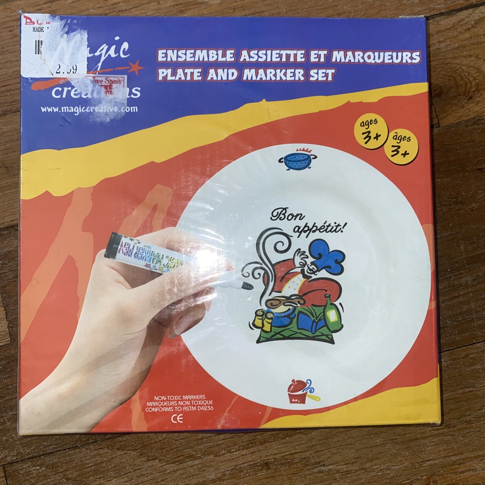 Magic Creations - Plate and Marker Set (Craft Kit for Ages 3+) | eBay