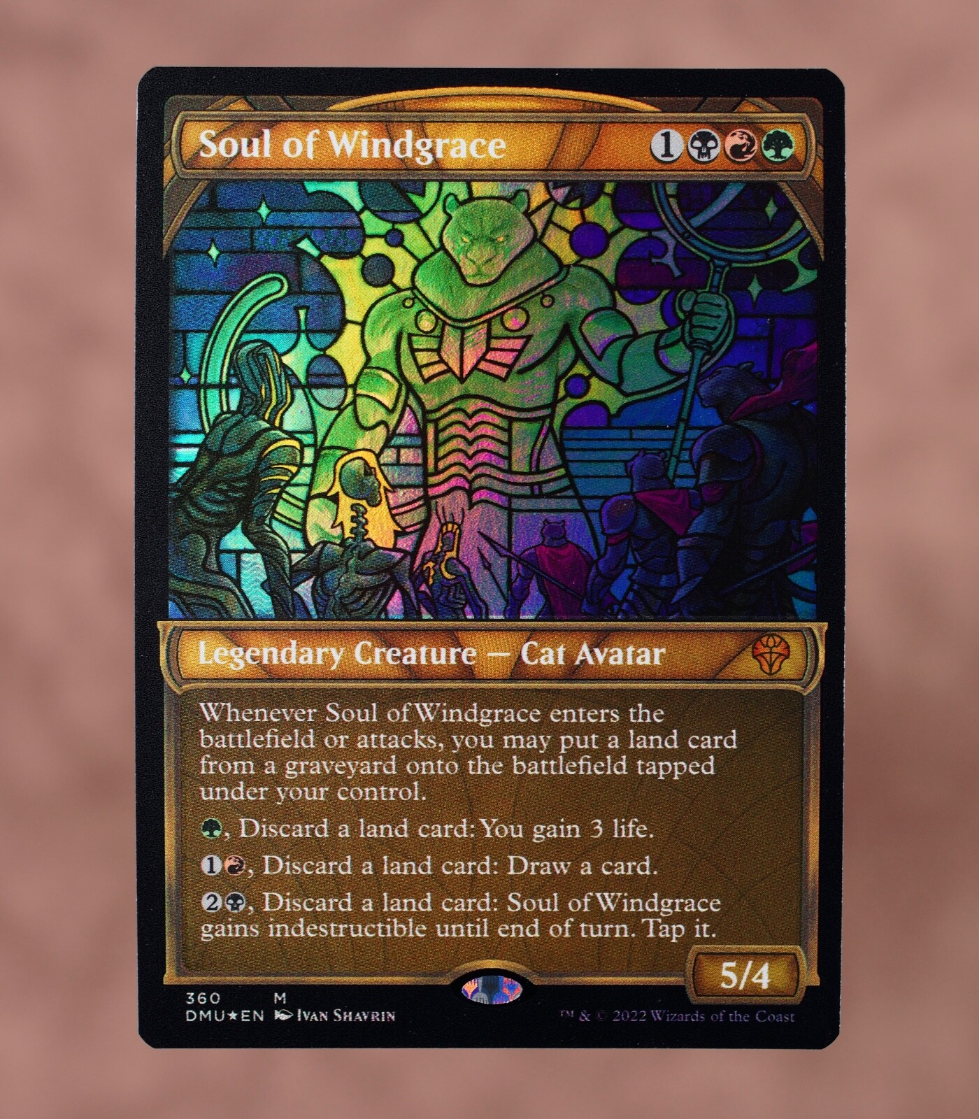 MTG :: *FOIL* Soul of Windgrace :: DMU #360 Textured | eBay Australia