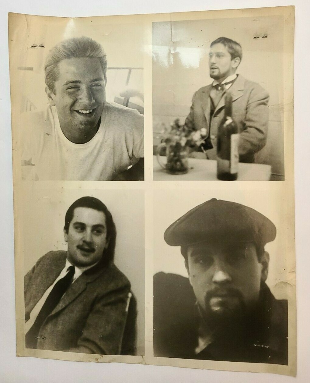 Robert De Niro 1969 original headshots that he personally used for ...