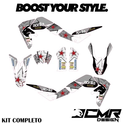 Set Graphic Stickers Aprilia Rxv Sxv 450 - 550 Decals Complete 2007 ...