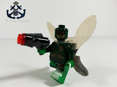 Lego DC Comics Minifigure Parademon Dark Green Collapsed Wings w ...
