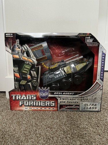 Hasbro Transformers Universe Ultra: Onslaught Robots Action Figure ...