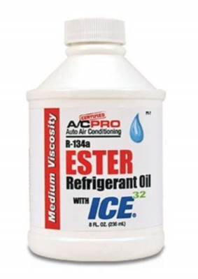 A/C Pro - PY7 - 8 FL.OZ Certified Refrigerant Oil with ICE 32 - FREE ...