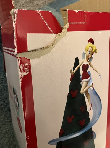 DISNEY PARKS TINKER BELL TREE TOPPER DISNEY CHRISTMAS COLLECTION VG ...