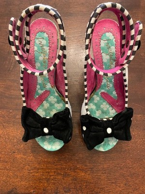 Irregular Choice Star of Hope Women’s heels Black & White 6.5 | eBay