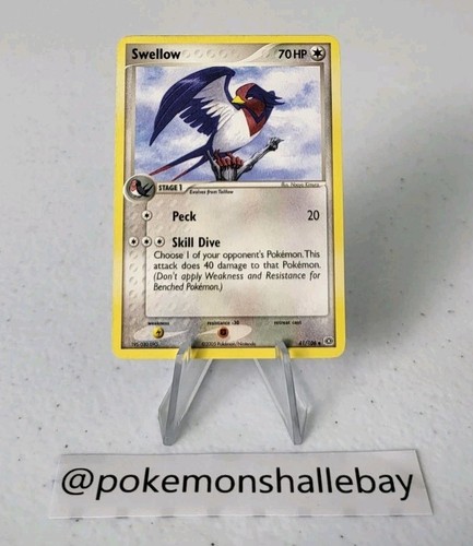Swellow - 41/106 - Ex Emerald *NM* Uncommon Pokemon Card | eBay Australia