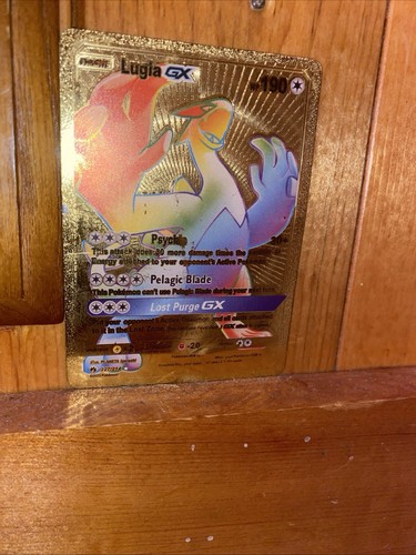Rare Rainbow Gold Charizard GX Card 150/147 | eBay