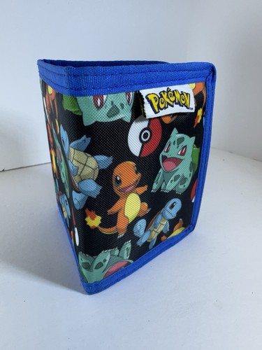 Pokemon Squirtle Charmander Bulbasaur Tri Fold Wallet Very Nice | eBay