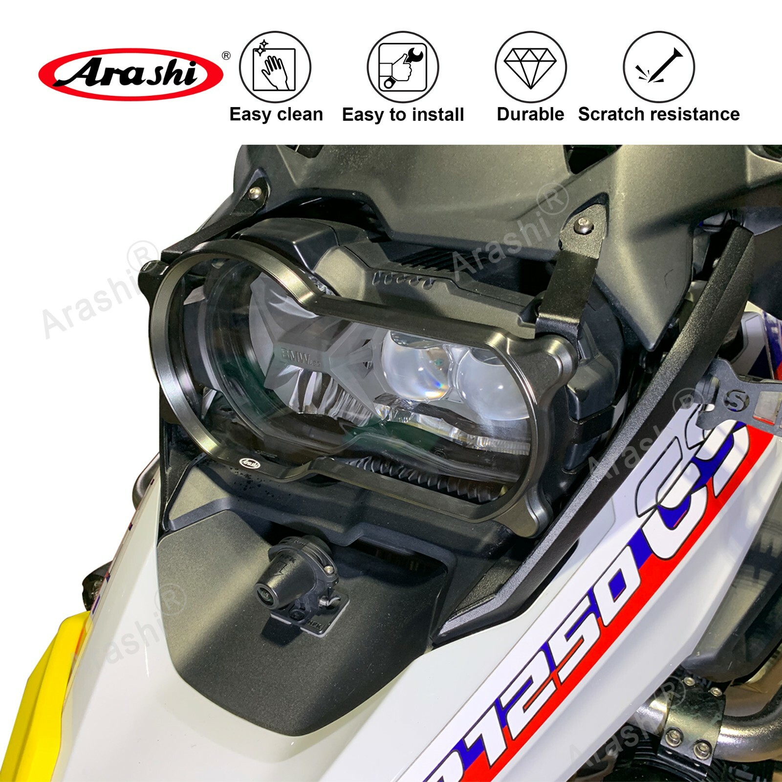 Headlight Protector Guard Cover For BMW R 1250 GS GSA 2019 - 2023 ...