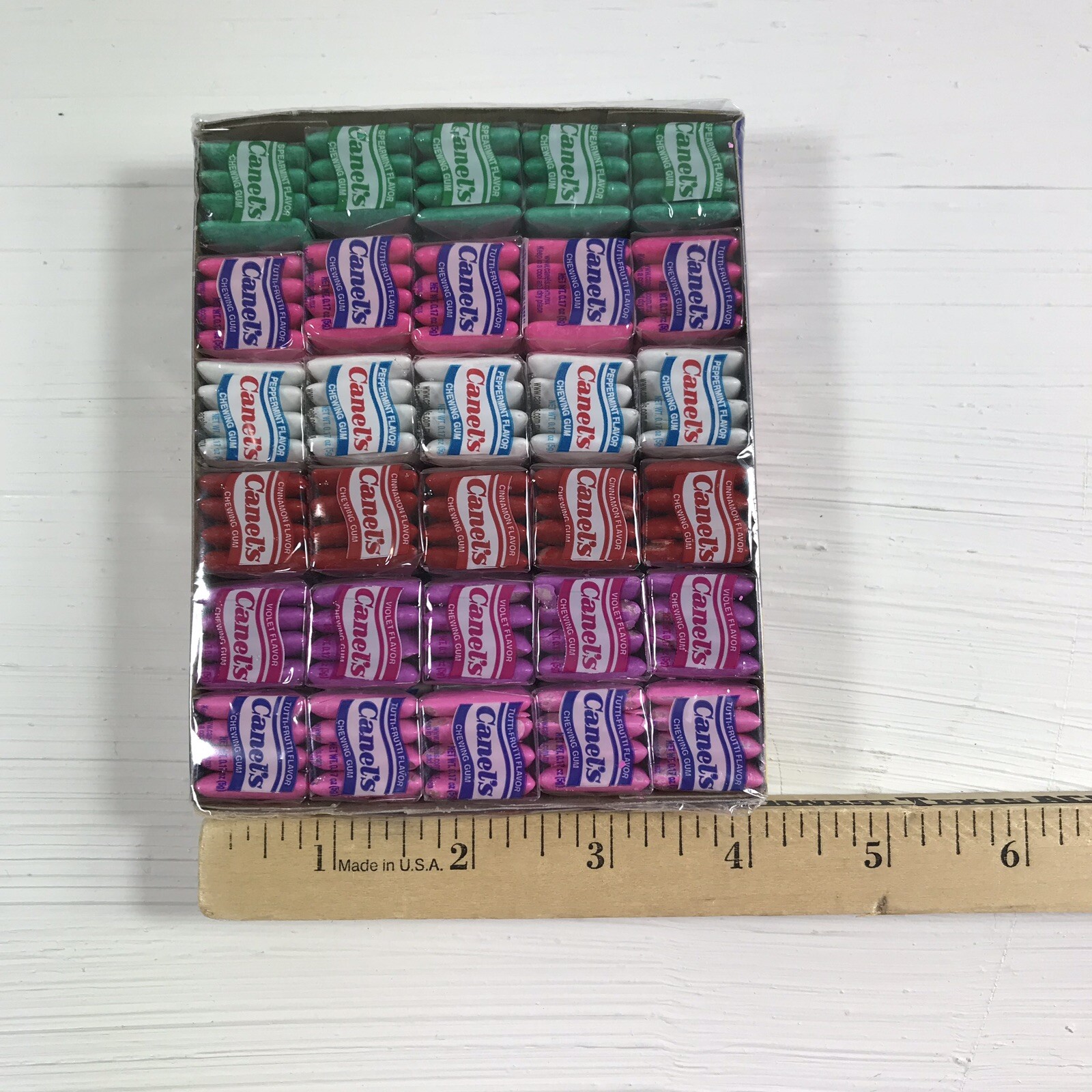 Made In Mexico Canels Chewing Gum Peppermint, Tutti-frutti,spearmint ...