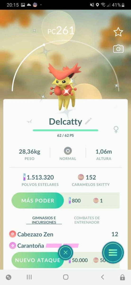Delcatty Pokemon Shiny