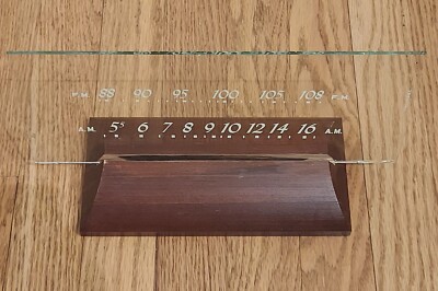 Vintage Radio Dial Face Plate Display | eBay