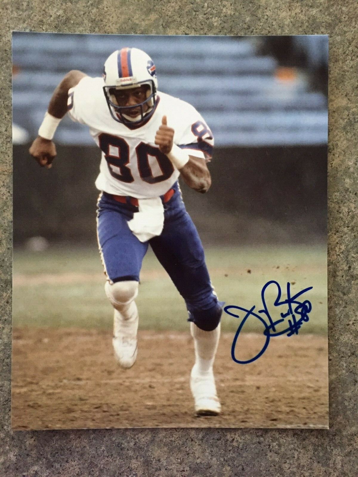 Buffalo Bills Jerry Butler signed 8x10 W/COA pose 2 | eBay