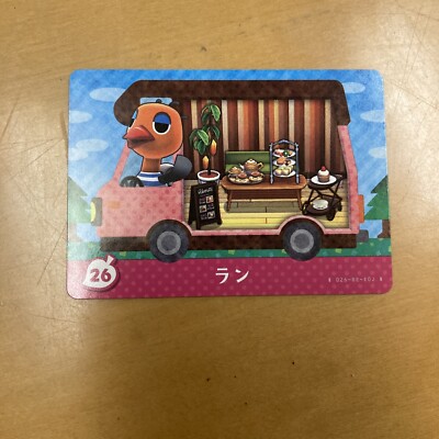 Animal Crossing Welcome Amiibo Card - Sandy No.26 Japanese | eBay