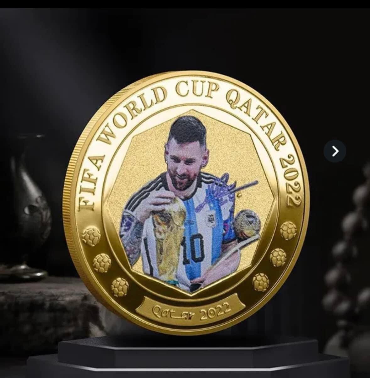 Lionel Messi World Cup 2022 Coin Argentina | eBay