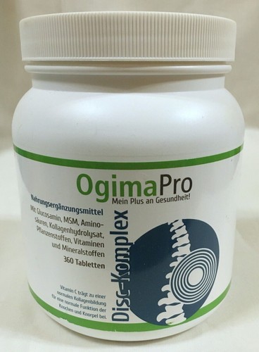 Ogima Pro Disc Komplex - 6 Monats-Vorrat - Wirbelsäule, Bandscheibe | eBay.de