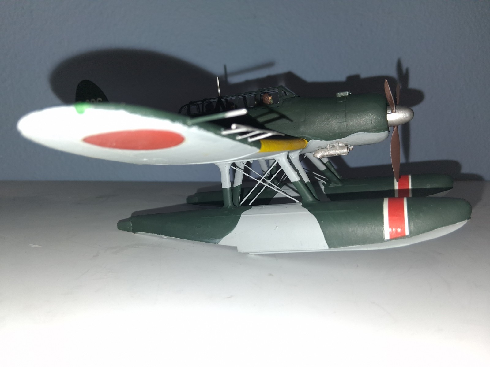 ImperialJapaneseNavy Aichi E13a1b 'JAKE ' reconnaissance floatplane ...