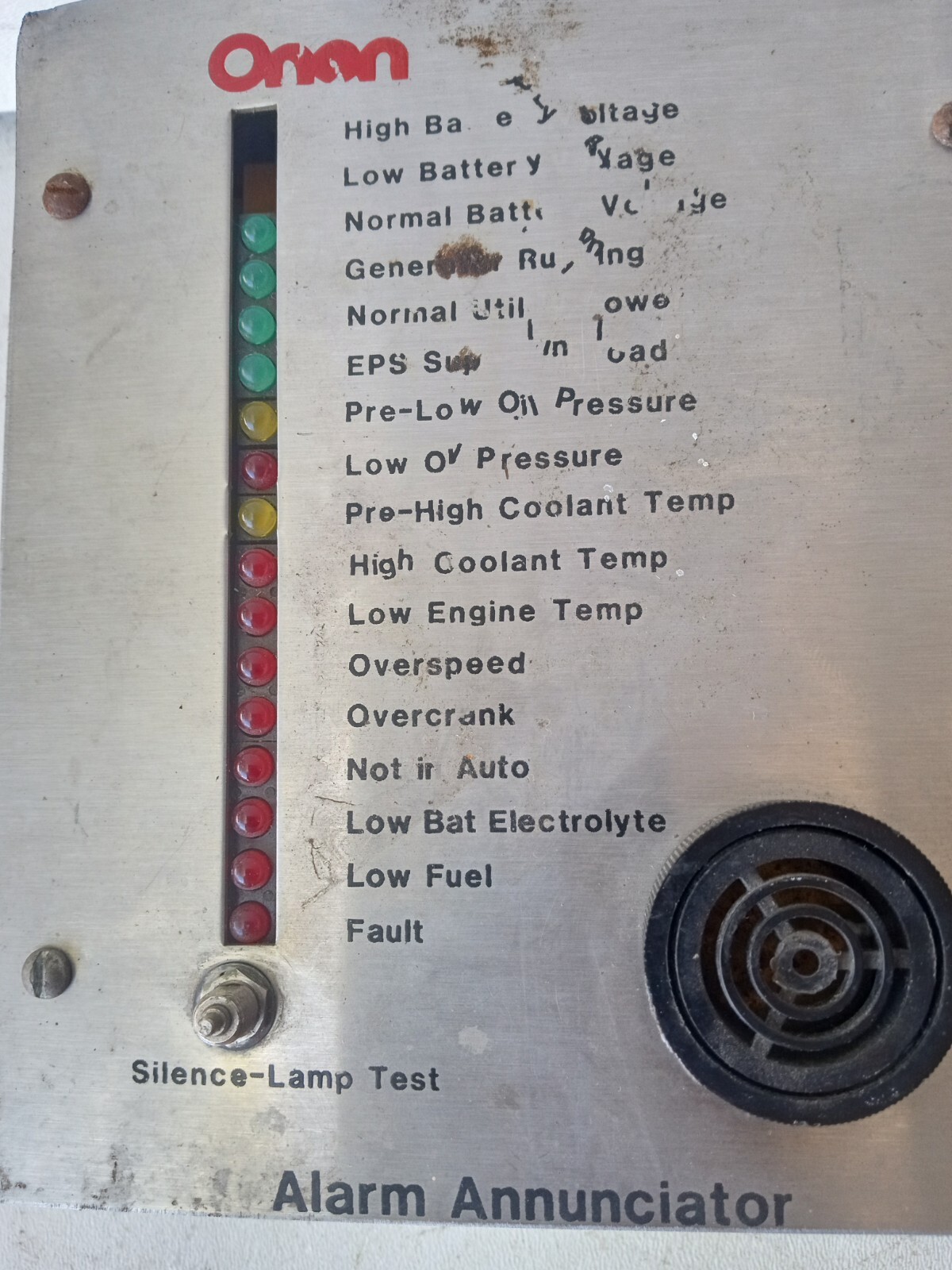 ONAN ALARM ANNUNCIATOR 300-2752 | eBay