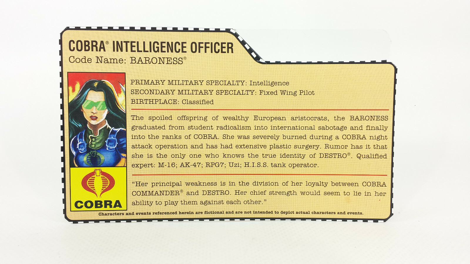 GI JOE COBRA HASBRO 2008 CARTOON SERIES MASS DEVICE BARONESS 4 INCH ...